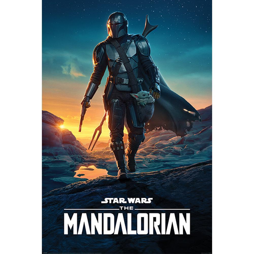 Star Wars: The Mandalorian Poster – Nightfall - Needs For Nerds And More