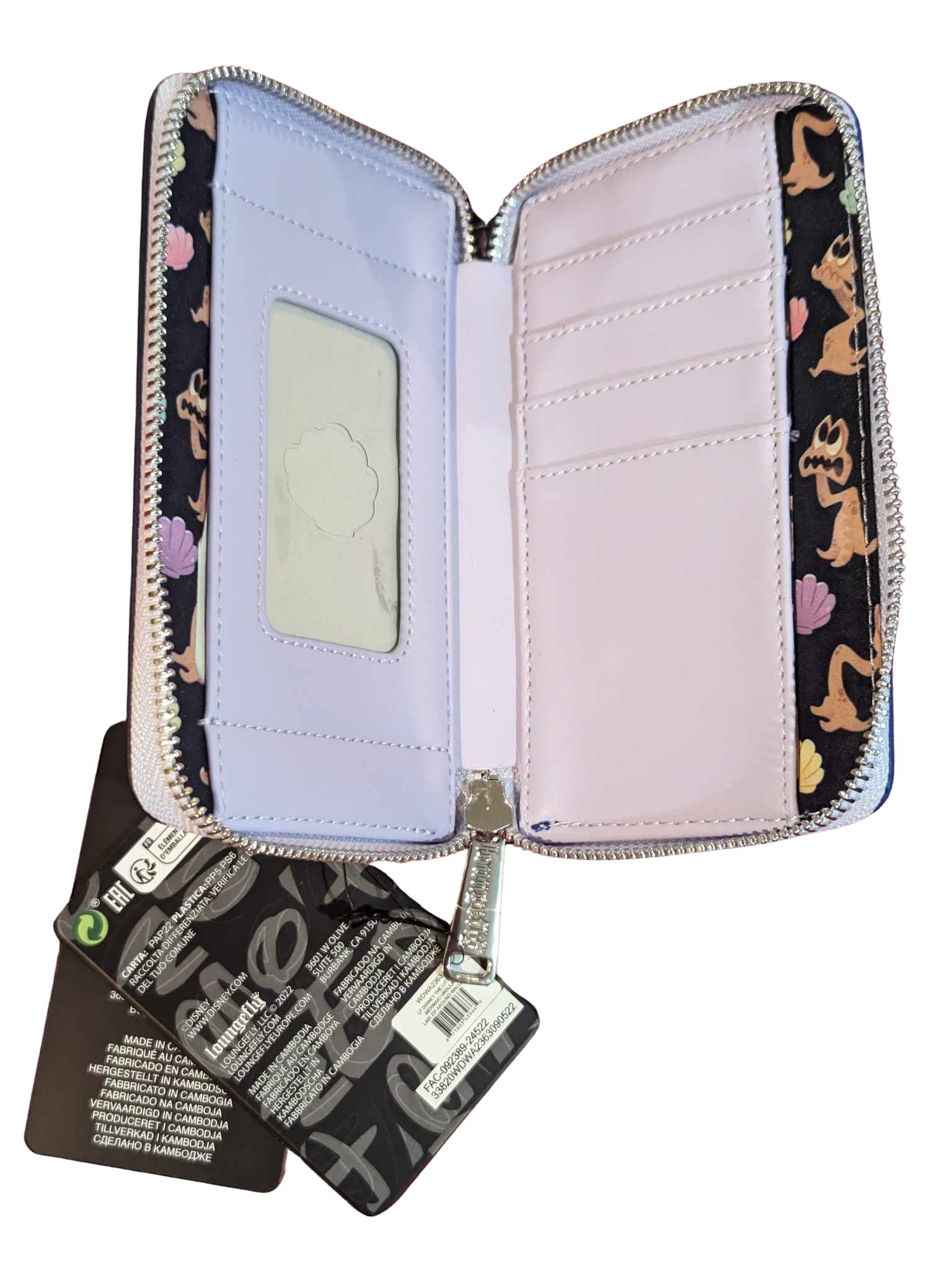 Loungefly Disney Little Mermaid Ursula Lair Wallet - Needs For Nerds ...